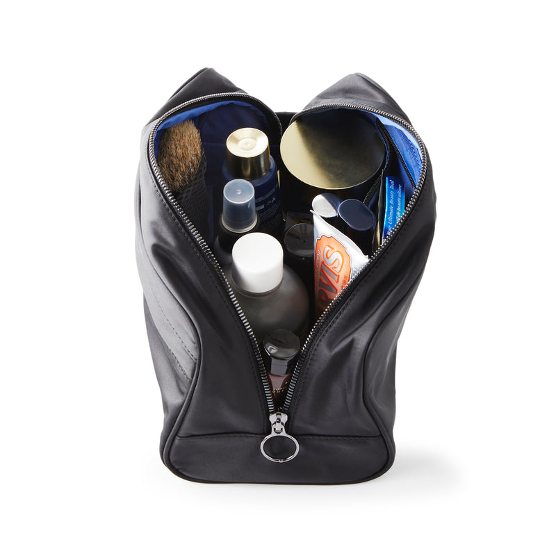 Dopp Kit Bag | Travel Toiletry Bag in Leather and Luxury Nylon for Men ...
